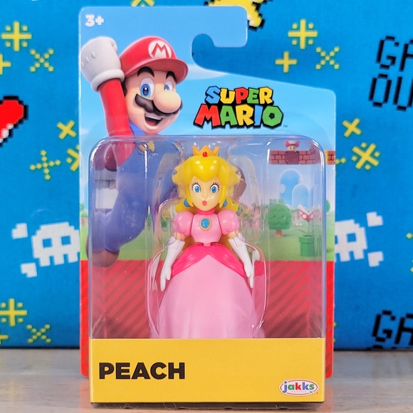Nintendo | Toys | Jakks Pacific Super Mario Princess Peach 25 Nintendo Video Game Collectible ...